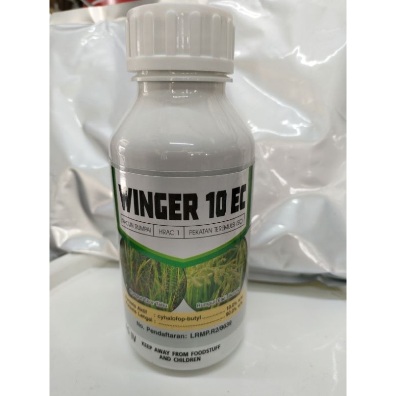 WINGER 10 EC 500ml / Rumput Ekor tebu / Padi burung | Shopee Malaysia