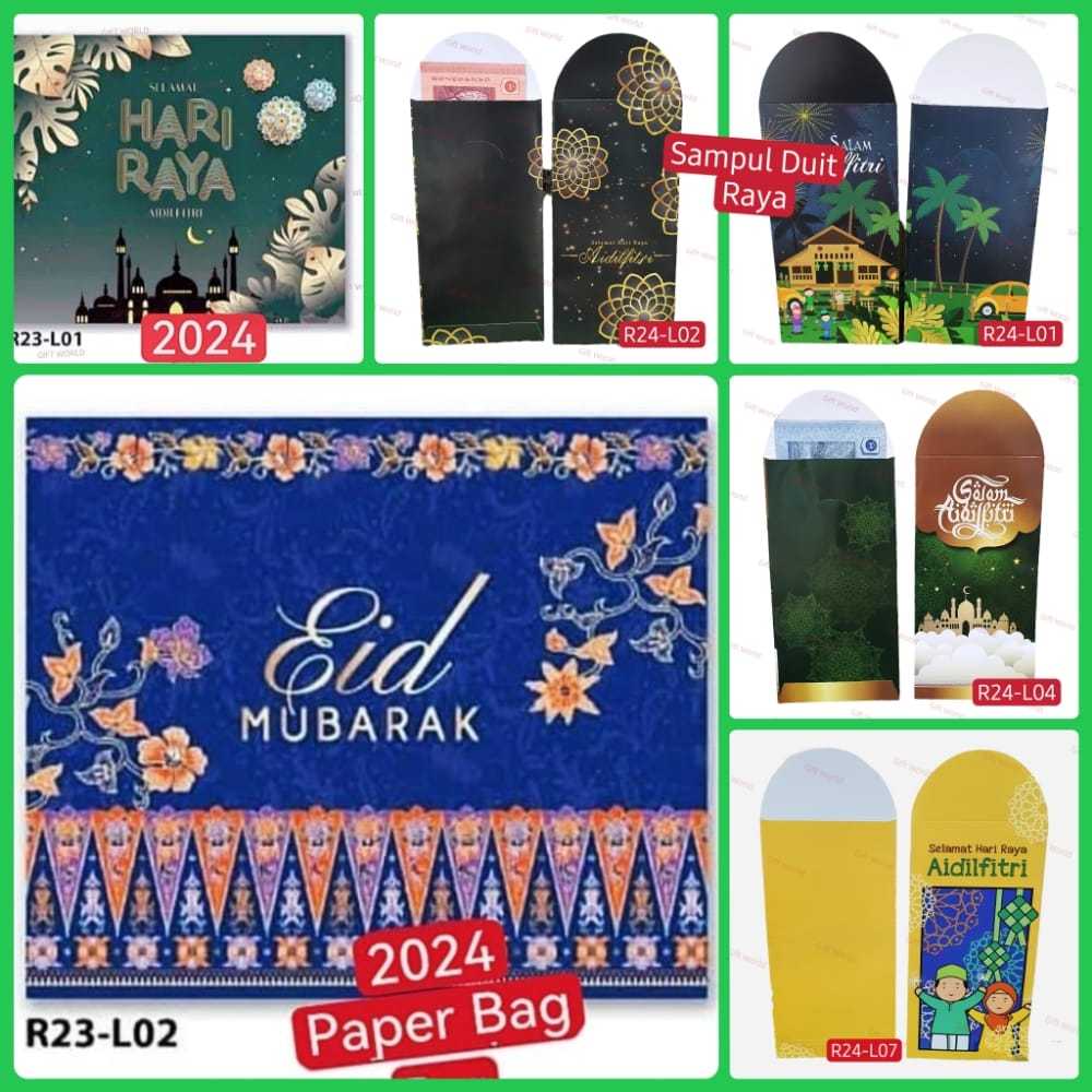 Raya Paper Bag 2025 Raya Goodies Bag MADE IN MALAYSIA** MALAYSIA READY ...