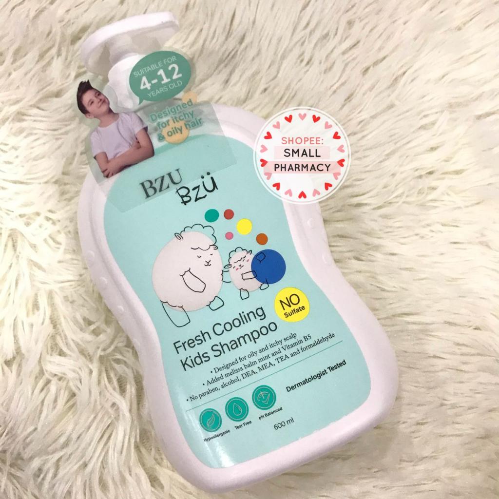 BZU BZU Fresh Cooling Kids Shampoo 520107 (600ml) 4-12 years old ...