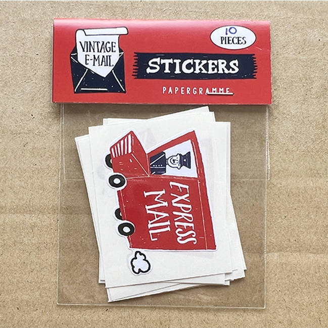Vintage Email Stickers - Express Mail (10pcs) | Shopee Malaysia
