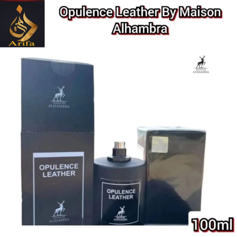 Opulence Leather 100ml By Maison Alhambra | Shopee Malaysia