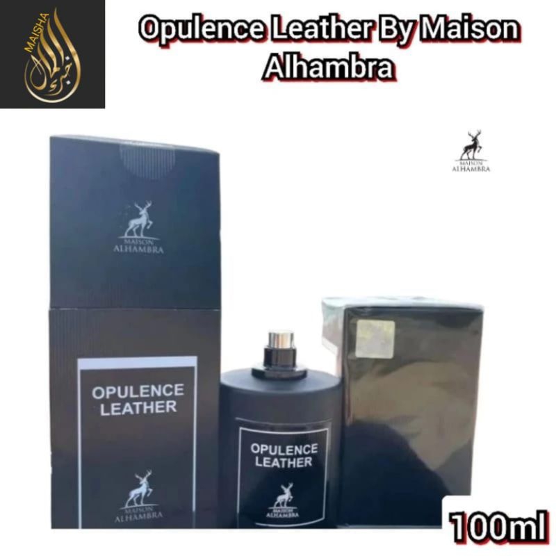 Opulence Leather 100ml By Maison Alhambra | Shopee Malaysia