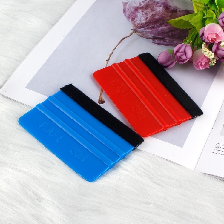 Multicolour Car Tinted Squeegee Scraper Squeegee And Triangular Film ...