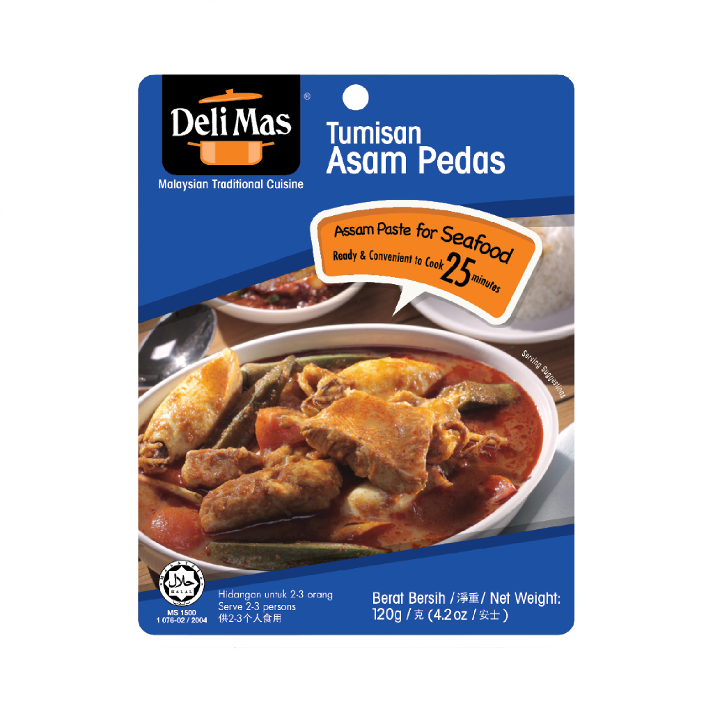 DeliMas Tumisan Asam Pedas (120g) Asam Pedas Paste Cooking Paste Pes ...