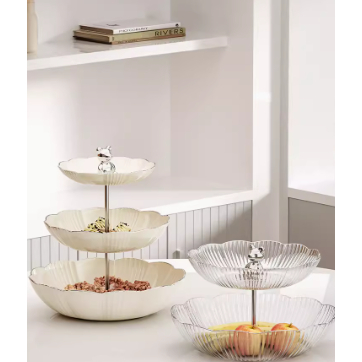 2 Tier / 3 Tier Fruit Tray Snack Tray Fruit Display | Shopee Malaysia