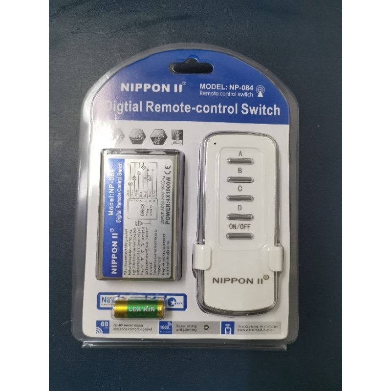 Nippon II 4ways 4x1000w Lighting Remote Control , Digital Remote ...