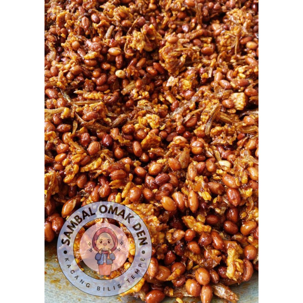 SAMBAL OMAK DEN (Kacang+Bilis+Tempe) | Shopee Malaysia