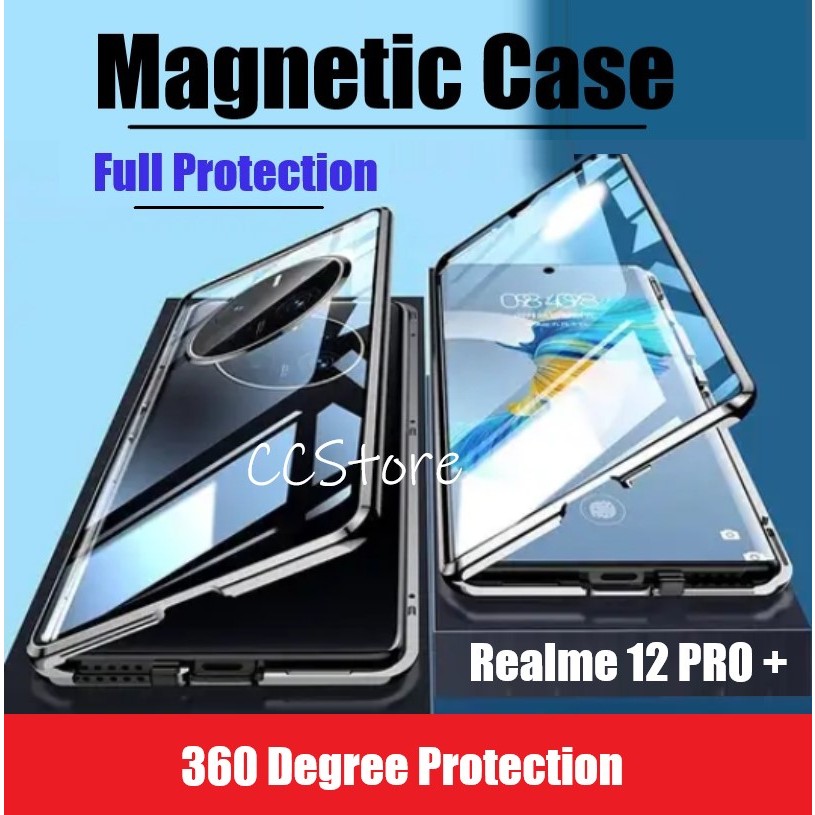 Realme 13 / 12 Pro Plus 5G Premium Magnetic Casing Double Sides ...