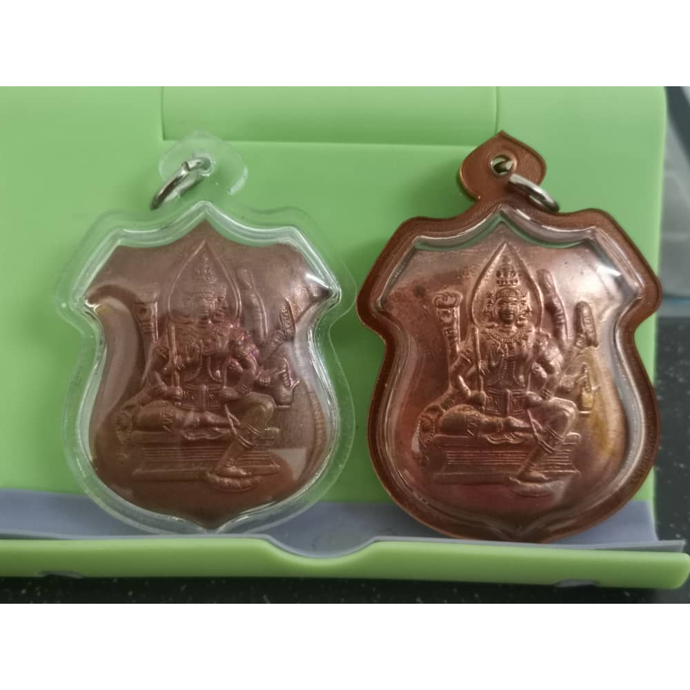 LP Doo Wat Sakea Phra Phrom Amulet BE2528 四面佛 佛牌 | Shopee Malaysia
