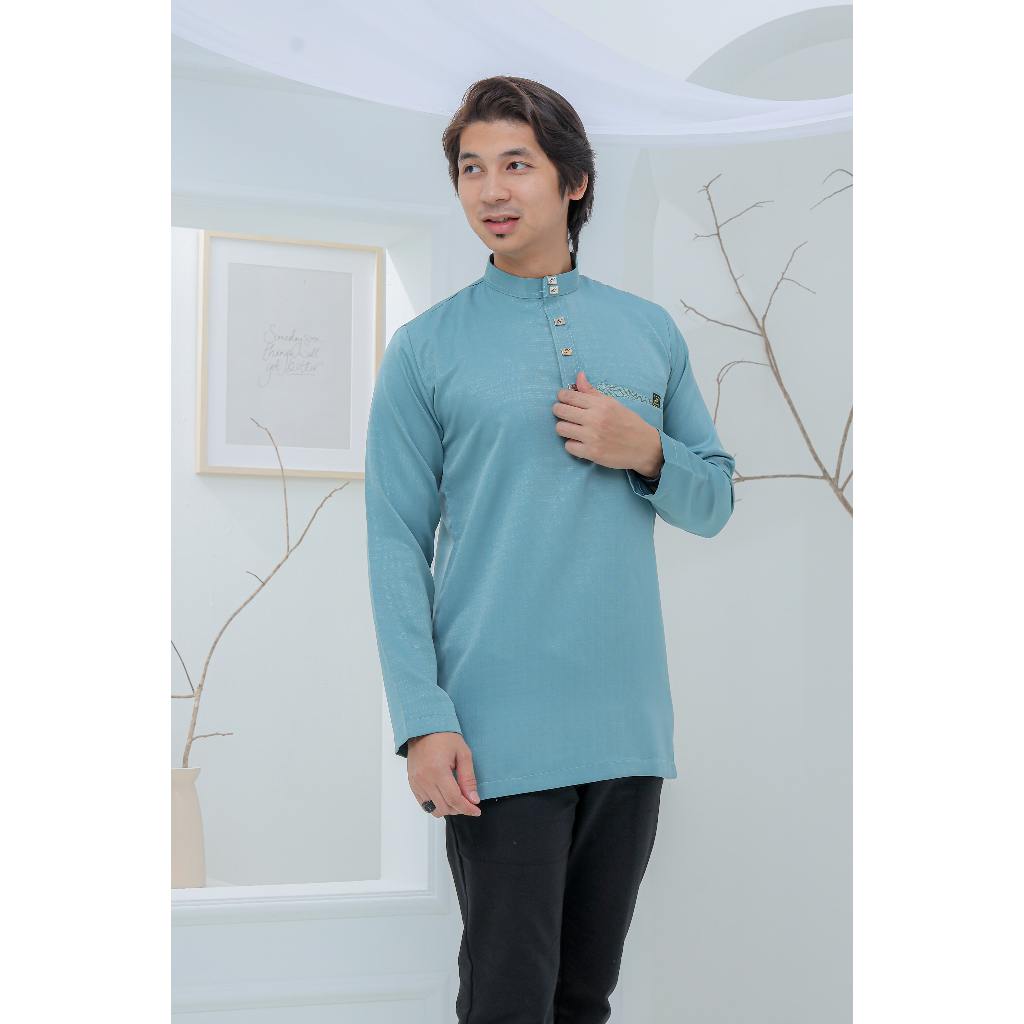 ( KURTA SMOKE GREEN ) Kurta Moden NUR IDAMAN EXCLUSIVE | Shopee Malaysia