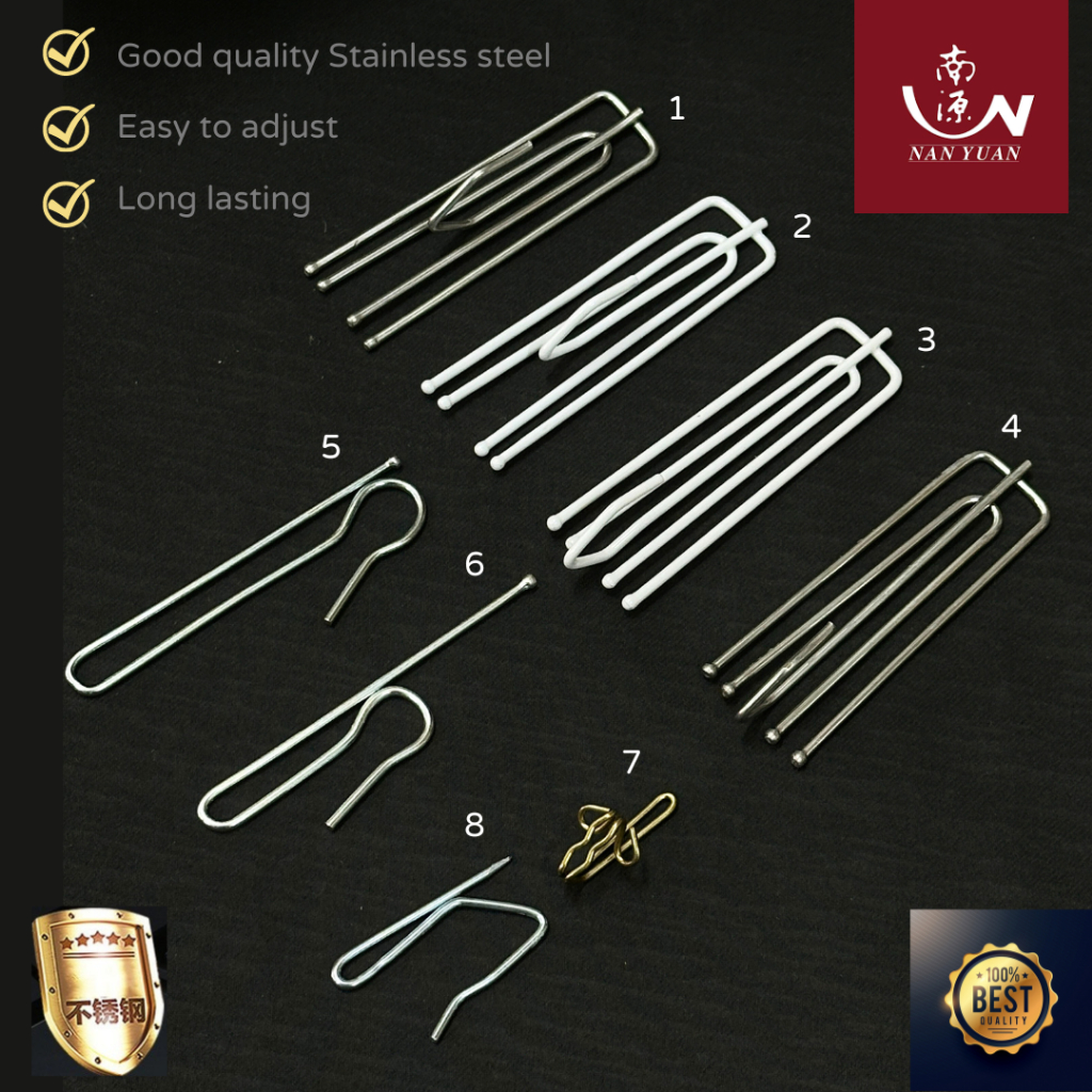 #NYC0012_Hook Langsir | CangKuk Langsir | Sangkut Langsir | Hook ...