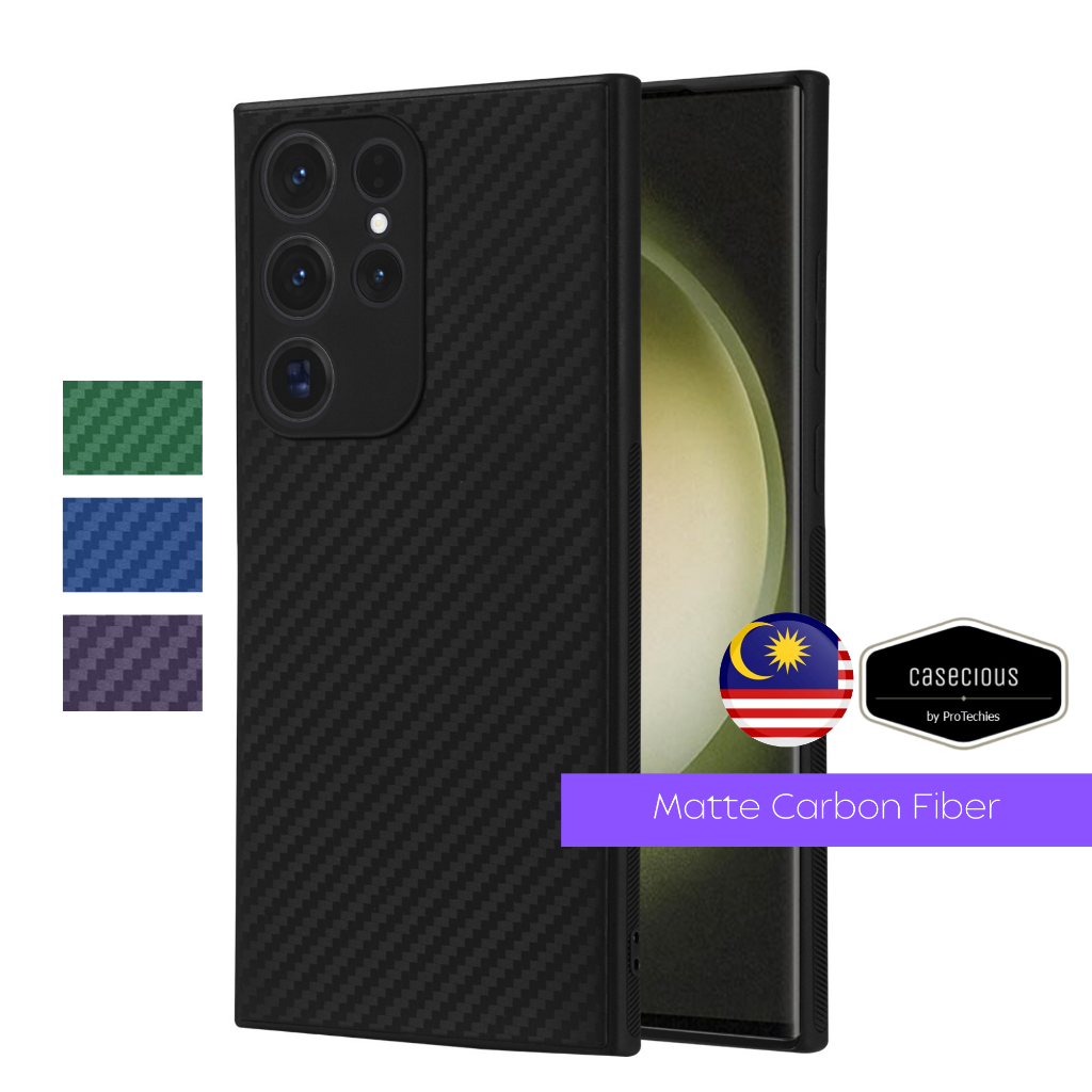 Samsung Galaxy S20 FE Ultra 4G 5G Matte Carbon Fiber Flexible Soft Slim TPU Phone Cover Case ...