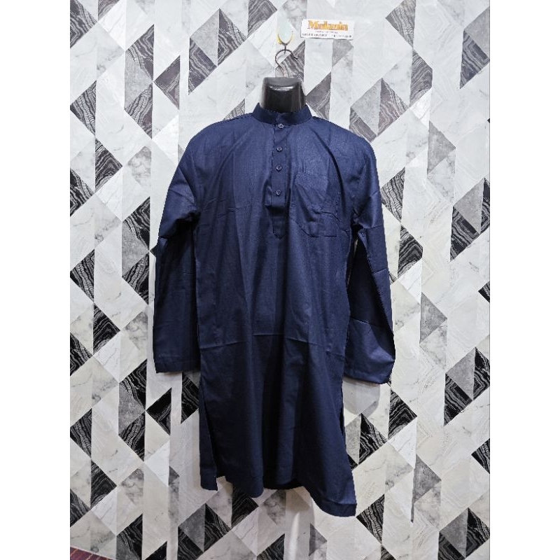 Kurta Labuh Berkolar Almas | Shopee Malaysia