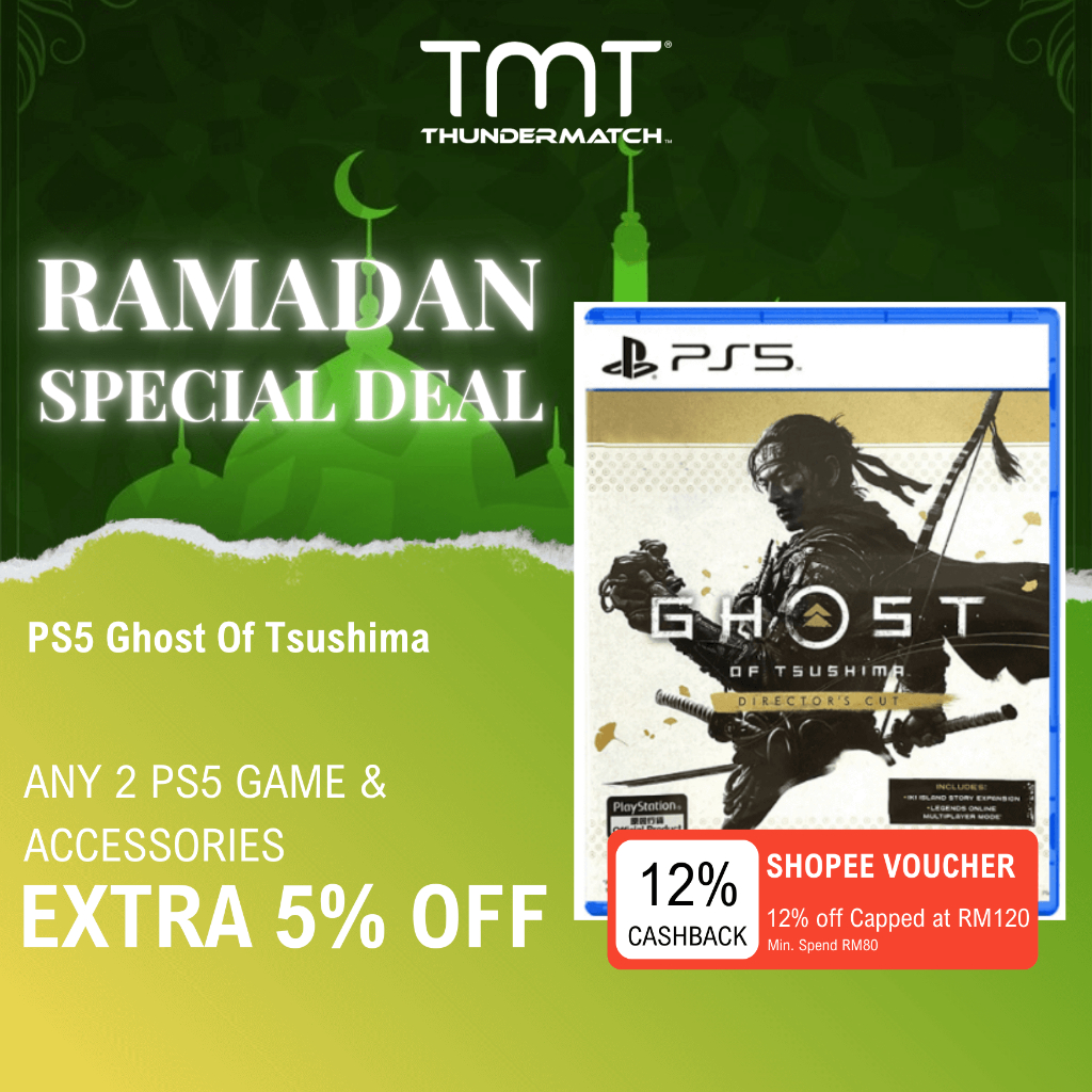 Sony PS5 Game Ghost Of Tsushima Director's Cut PlayStation 5 R3 ...