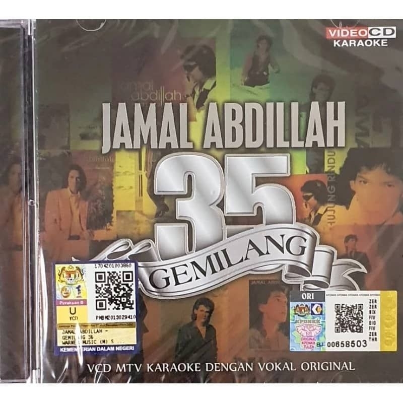 VCD Karaoke - Jamal Abdillah Gemilang 35 (3 Disc) | Shopee Malaysia