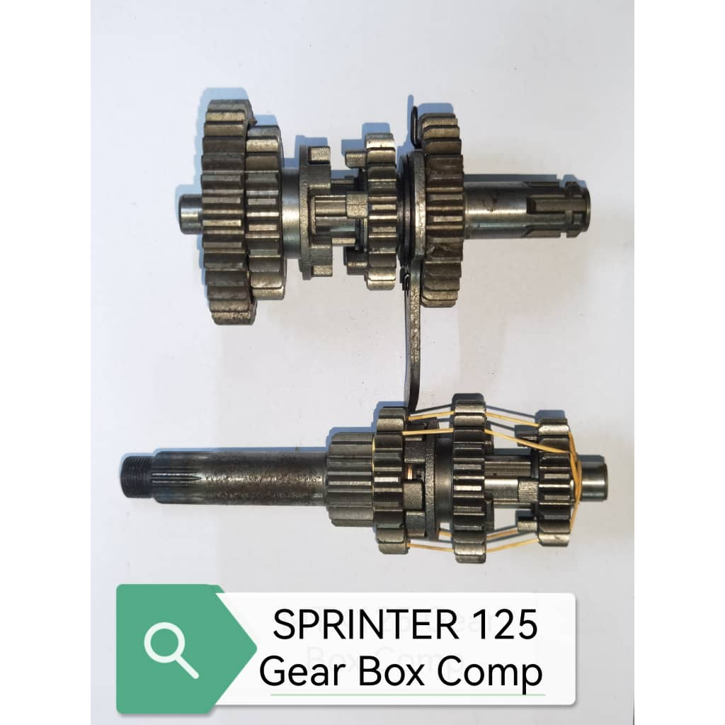 Demak MTX125 / Sprinter 125 Gear Box Set | Shopee Malaysia