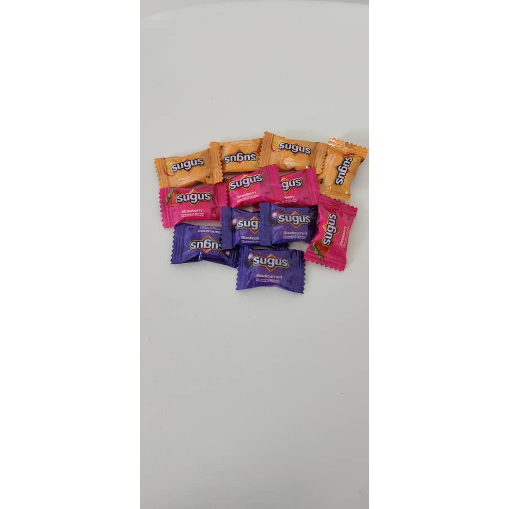 Assorted Flavors Sugus Chewy Candy: A Variety of Deliciousness (6pcs ...