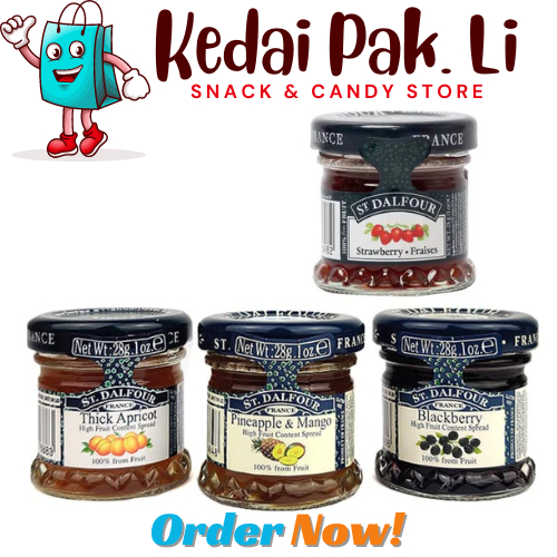 [KPL] ST Dalfour Fruit Spread Mini Jar 28gm | Shopee Malaysia