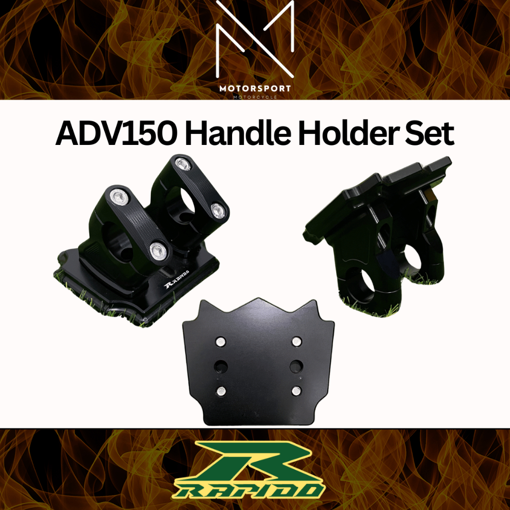 RAPIDO HONDA ADV 150 Handle Bar Holder Peninggi Handle Bar ADV | Shopee ...