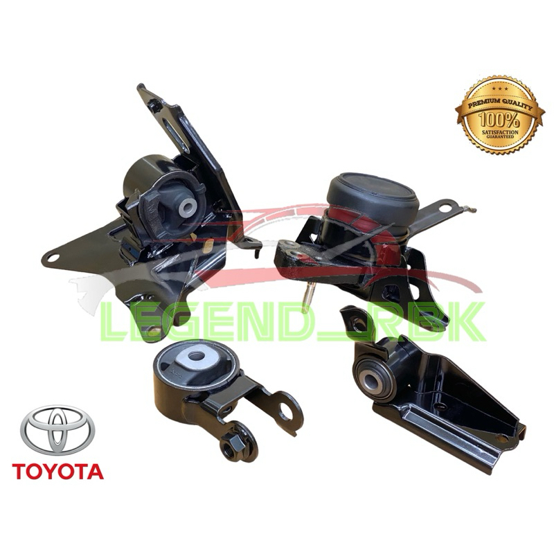 (4PCS) TOYOTA VIOS NCP93 YARIS NCP91 ENGINE MOUNTING SET (PREMIUM ...