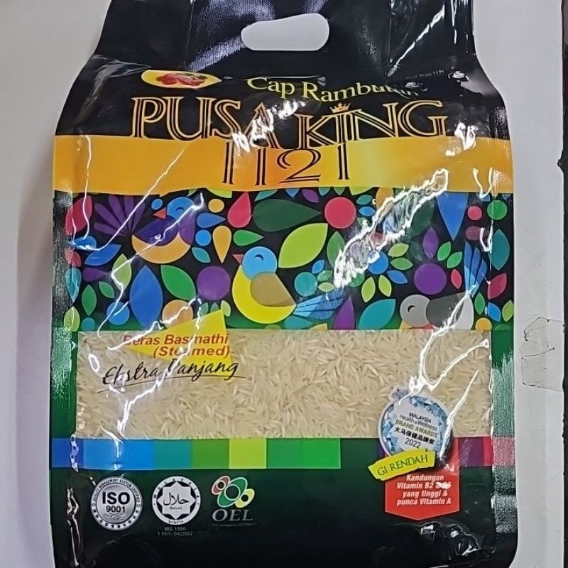 Pusa King 1121 Beras Basmathi (Steamed) | Shopee Malaysia