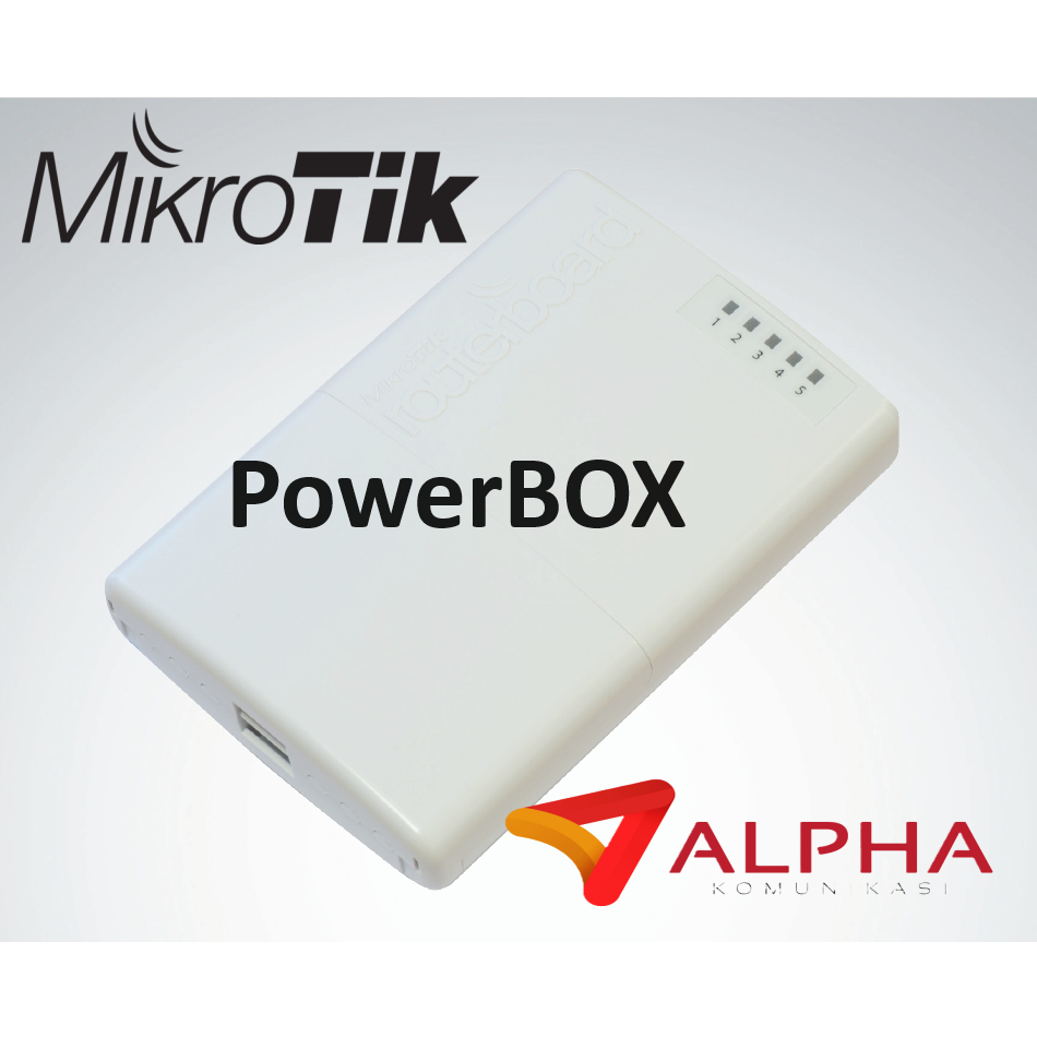 MikroTik RB750P-PBr2 PowerBOX | Shopee Malaysia