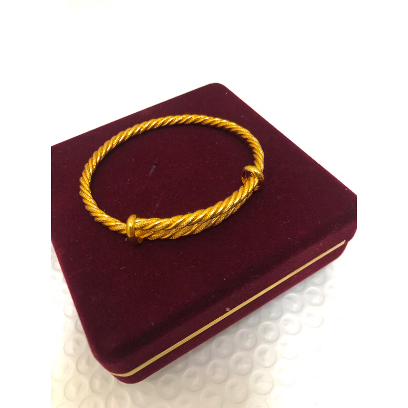 EMAS BANGKO BANGLE PINTAL ADJUSTABLE DEWASA | Shopee Malaysia