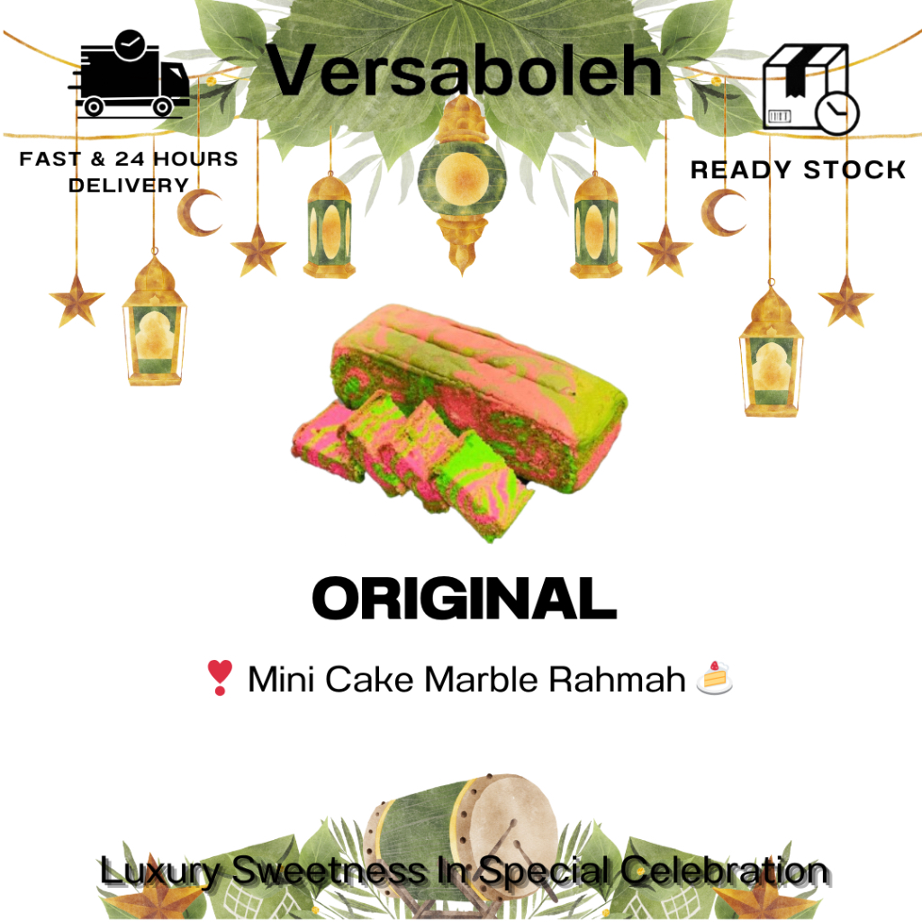 Original Mini Cake Marble Kek Rahmah 180 Gram ( READY STOCK ) | Shopee ...