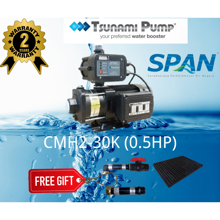 Tsunami CMH2-30K (0.5HP) Home Pump, Water Pump, Pam Air **pump ...