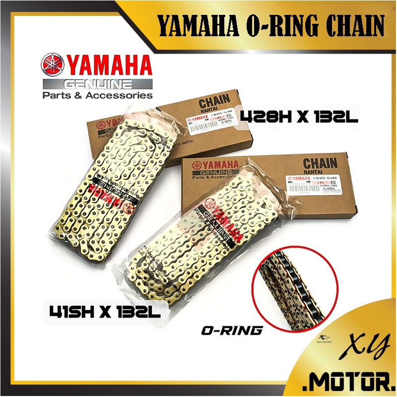 YAMAHA 415H 122L 132L HEAVY DUTY O-RING GOLD CHAIN YAMAHA 94568-H3112 ...
