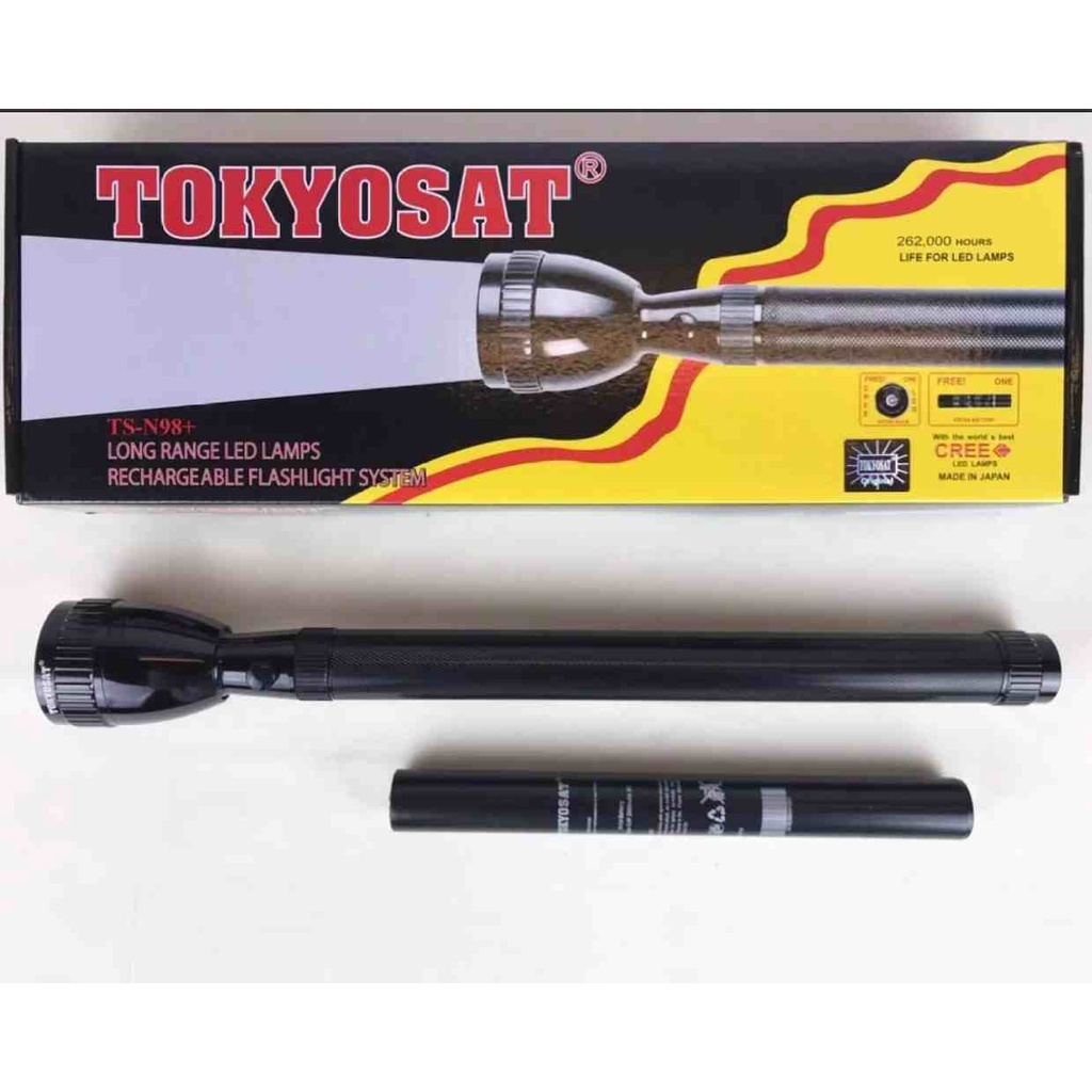 TOKYOSAT RECHARGEABLE FLASHLIGHT- TS-N97(1PS) (5 Battery)TOKYOSAT LED ...