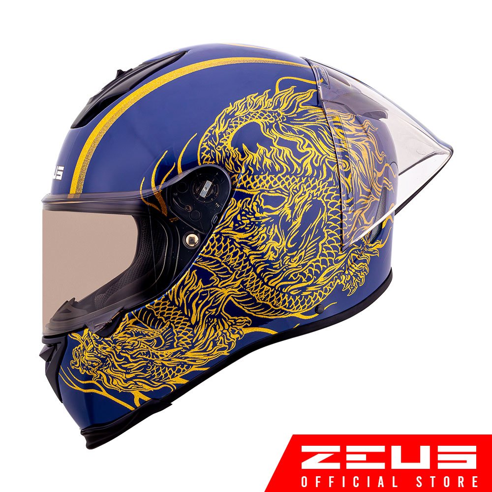 ZEUS HELMETS ZS-1900 FULL FACE HELMETS 2024 (COMES WITH SPOILER ...