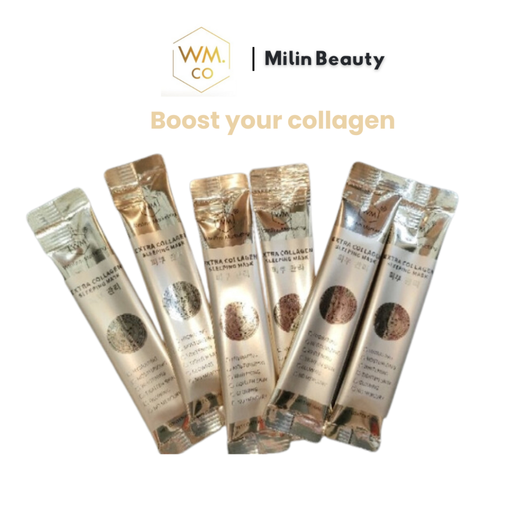 (1 sachet / 4ml) WM Extra Collagen Sleeping Mask | Shopee Malaysia