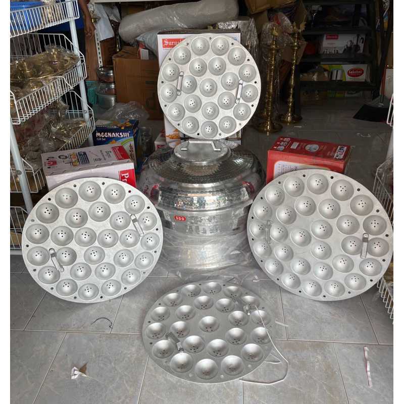 ALUMINIUM JUMBO IDLY PANAI (100/60/50/25 kuli) | Shopee Malaysia