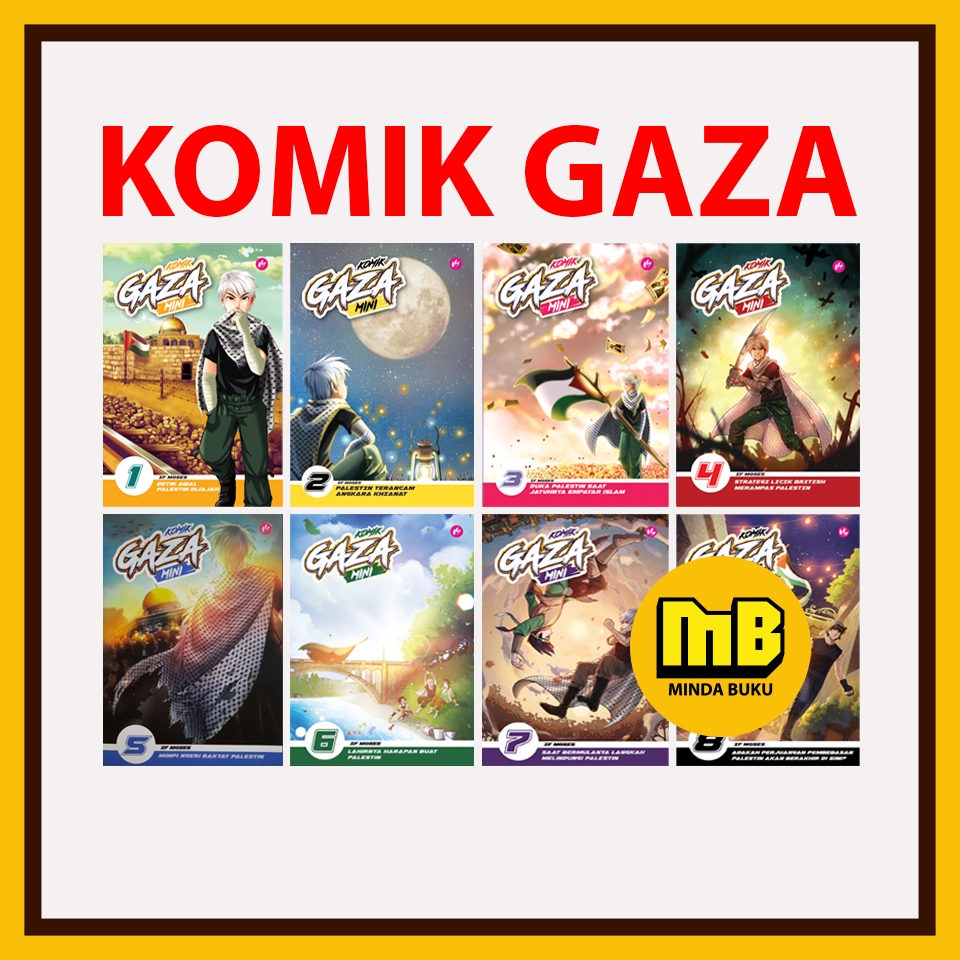 Koleksi Buku Komik Gaza Mini | Palestin | Shopee Malaysia