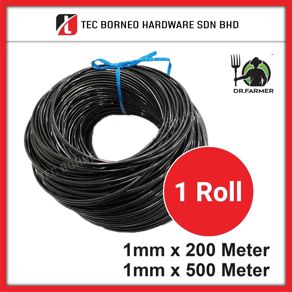 TEC [1 Roll] [1mm x 200M / 500M ] Microtube Tiub Kapilari Micro Tubing ...