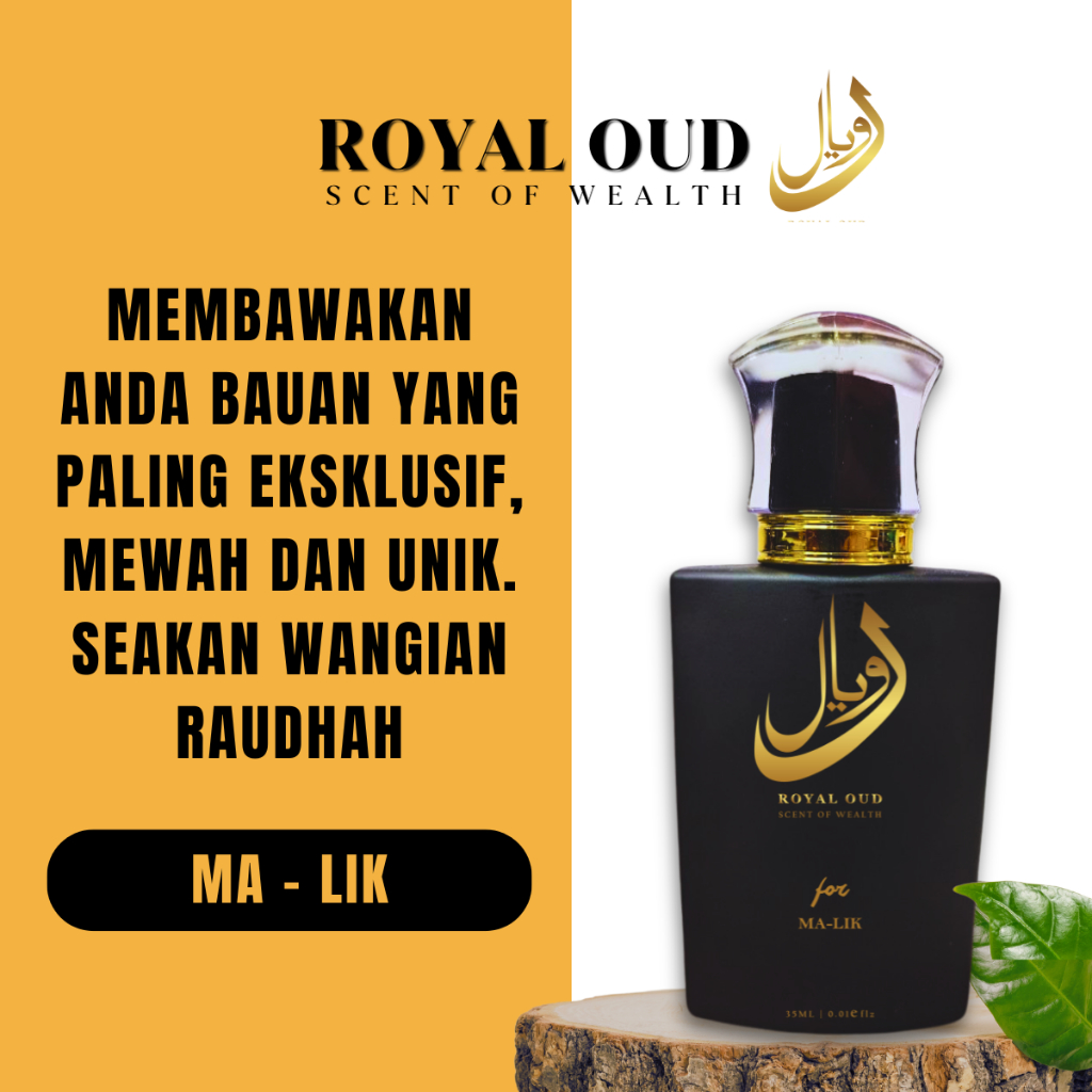 ROYAL OUD - MALIK [SEAKAN WANGIAN RAUDHAH] | Shopee Malaysia