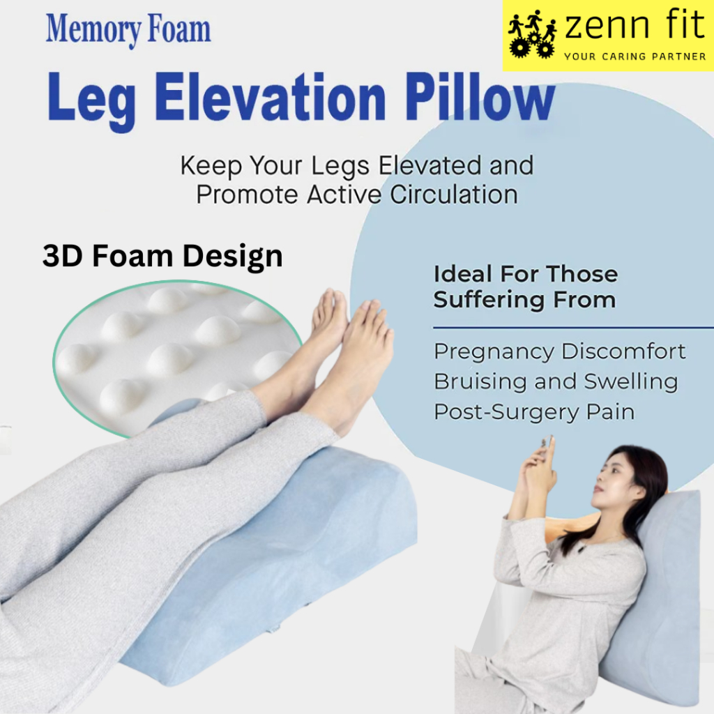 Leg Elevation Pillow,Comfort Leg Pillows for Sleeping,Improve ...