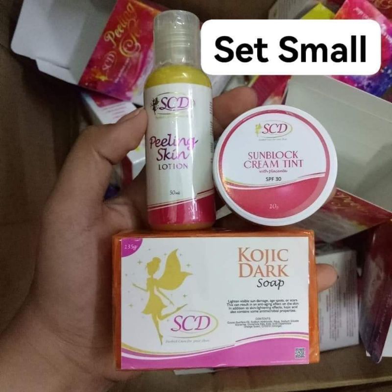 original SCD peeling small set | Shopee Malaysia