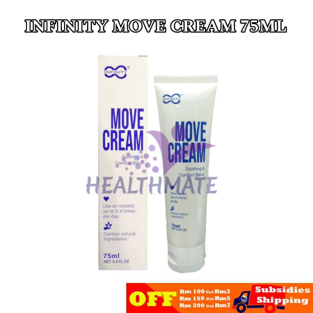 [EXP12/25] INFINITY Move Cream (75ML) | Shopee Malaysia