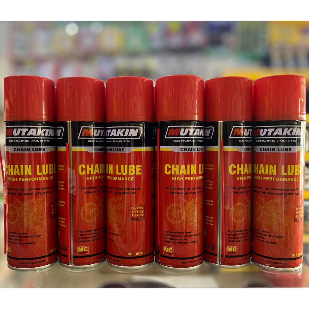 MUTAKIN CHAIN LUBE / SPRAY RANTAI (450ML) | Shopee Malaysia