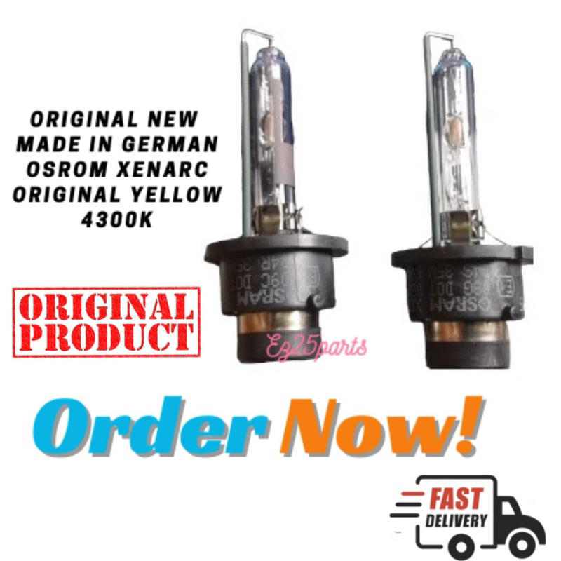 OSRAM XENARC ORIGINAL HID BULB D4S/D4R FOR TOYOTA CAMRY ALPHARD ...