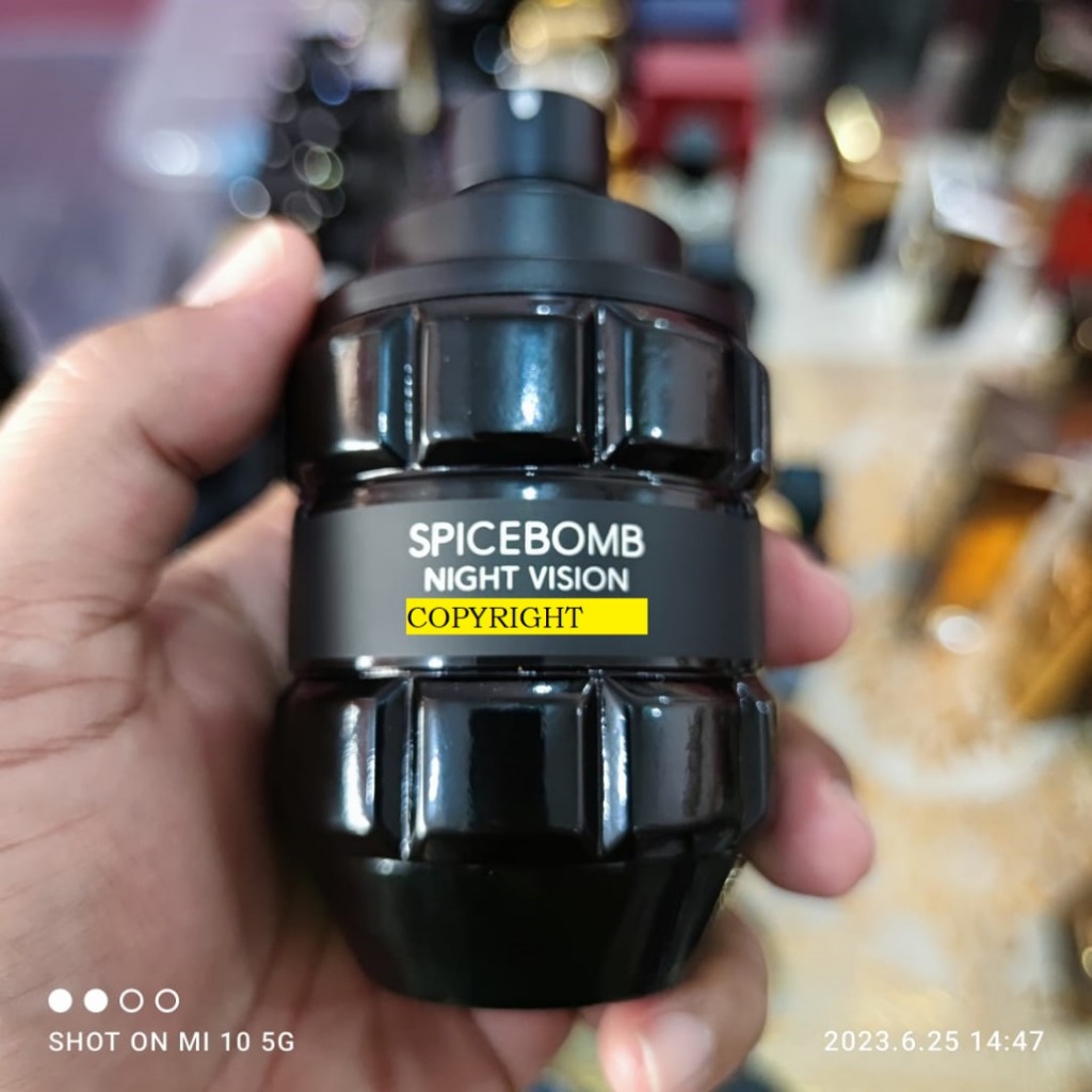 Spicebomb Night Vision EDT MEN 8ml 17ml 30ml Original Decant | Shopee ...