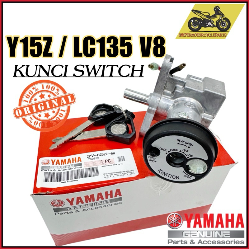 [100% ORI] LC135 V8 Fi LC V8 / Y15Z V1 V2 Y15 MAIN SWITCH KUNCI SUIS ...