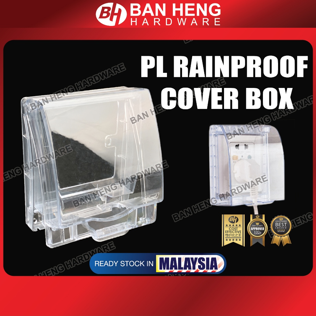 HIMEL IP55 Weatherproof Outdoor Switch Socket Cover / Waterproof Single ...