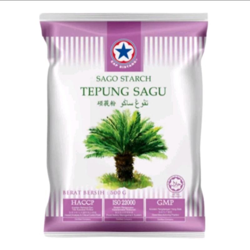 TEPUNG SAGU CAP BINTANG 500G/ SAGO STARCH | Shopee Malaysia