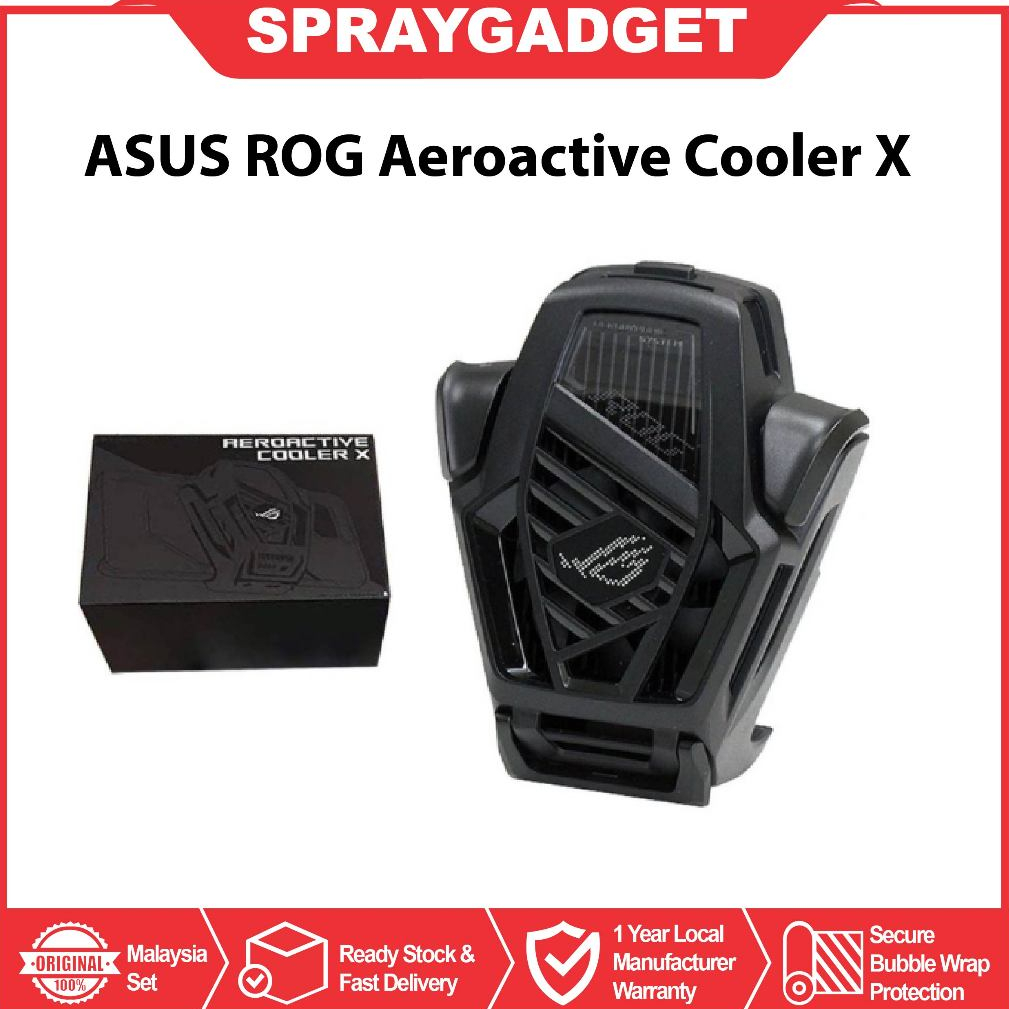 ASUS ROG AeroActive Cooler X -Cooling Fan for ROG Phone 8, ROG Phone 8 ...