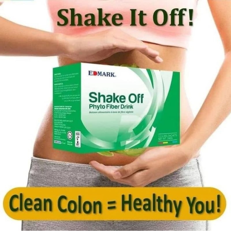 SHAKE OFF PANDAN &LEMON1 box = 20 sachets | Shopee Malaysia