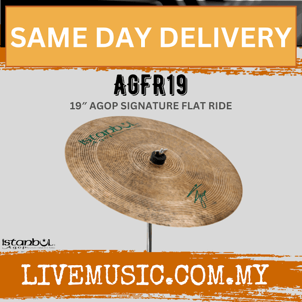 Istanbul Agop AGFR19 19" Agop Signature Flat Ride Cymbal ( AGFR-19 / AGFR 19 ) | Shopee Malaysia