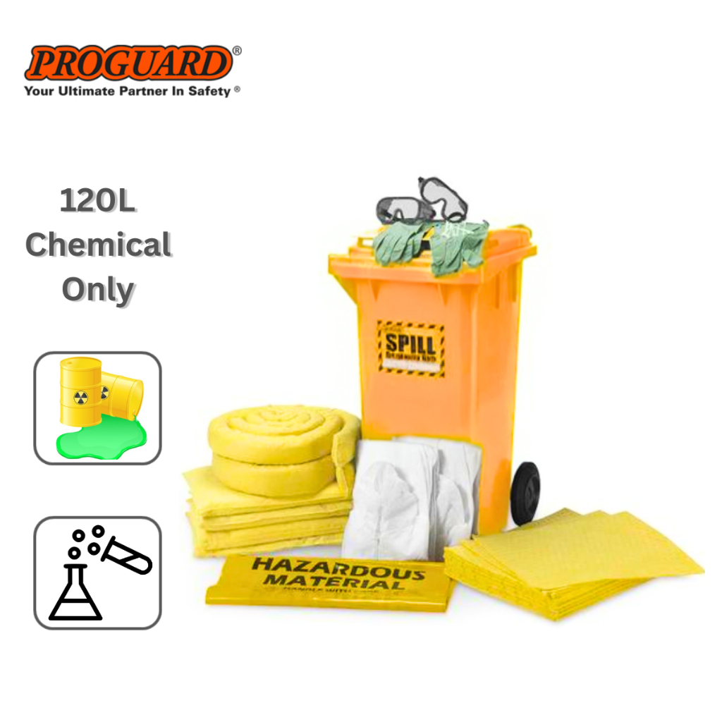 120 Liter Chemical Only Portable Spill Kit SK572727 Spill Control ...